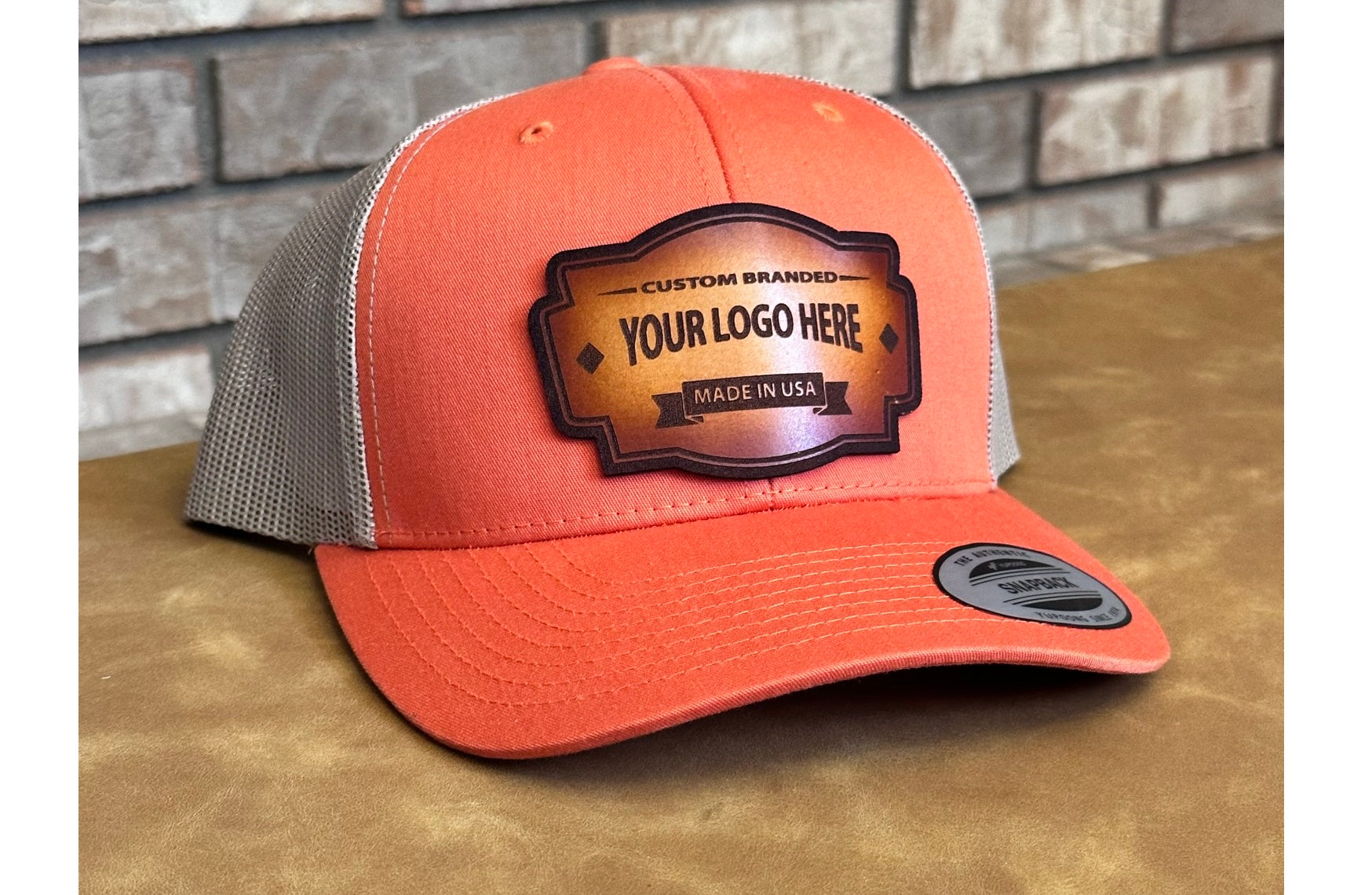 Leathering.co | Custom Leather Patch Hats